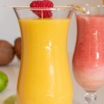 Easy Frozen Mango Pina Colada Recipe » A Couple of Sips