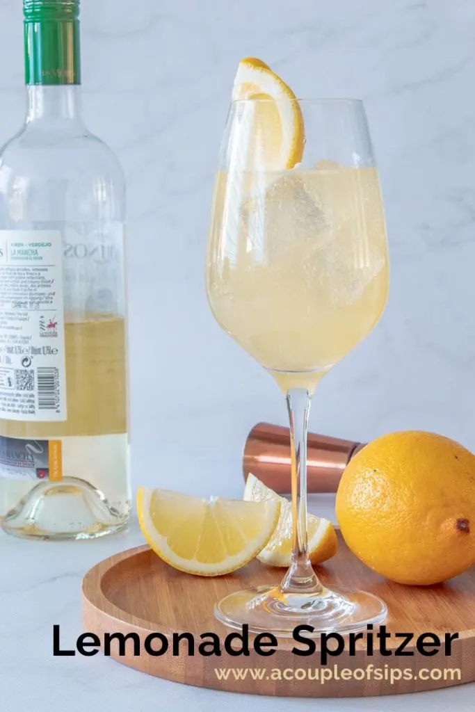 Lemonade Spritzer Recipe » A Couple of Sips